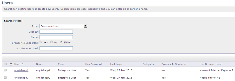How do I find which users are accessing Ariba solutions through ...