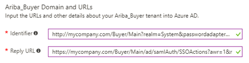 SAML Authentication for Ariba Buyer On-Premise