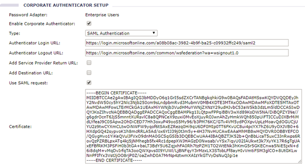 SAML Authentication for Ariba Buyer On-Premise